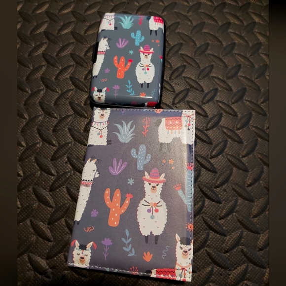 no brand | Other | Free With Next Bundle Llama Passport Holder Wallet ...